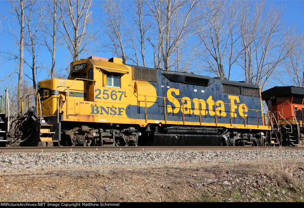 BNSF 2567